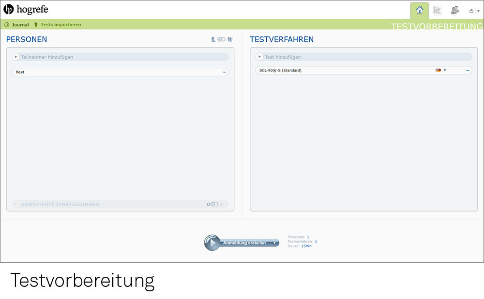 HTS - Online - Hogrefe Testsystem – Online-Portalzugang | Hogrefe