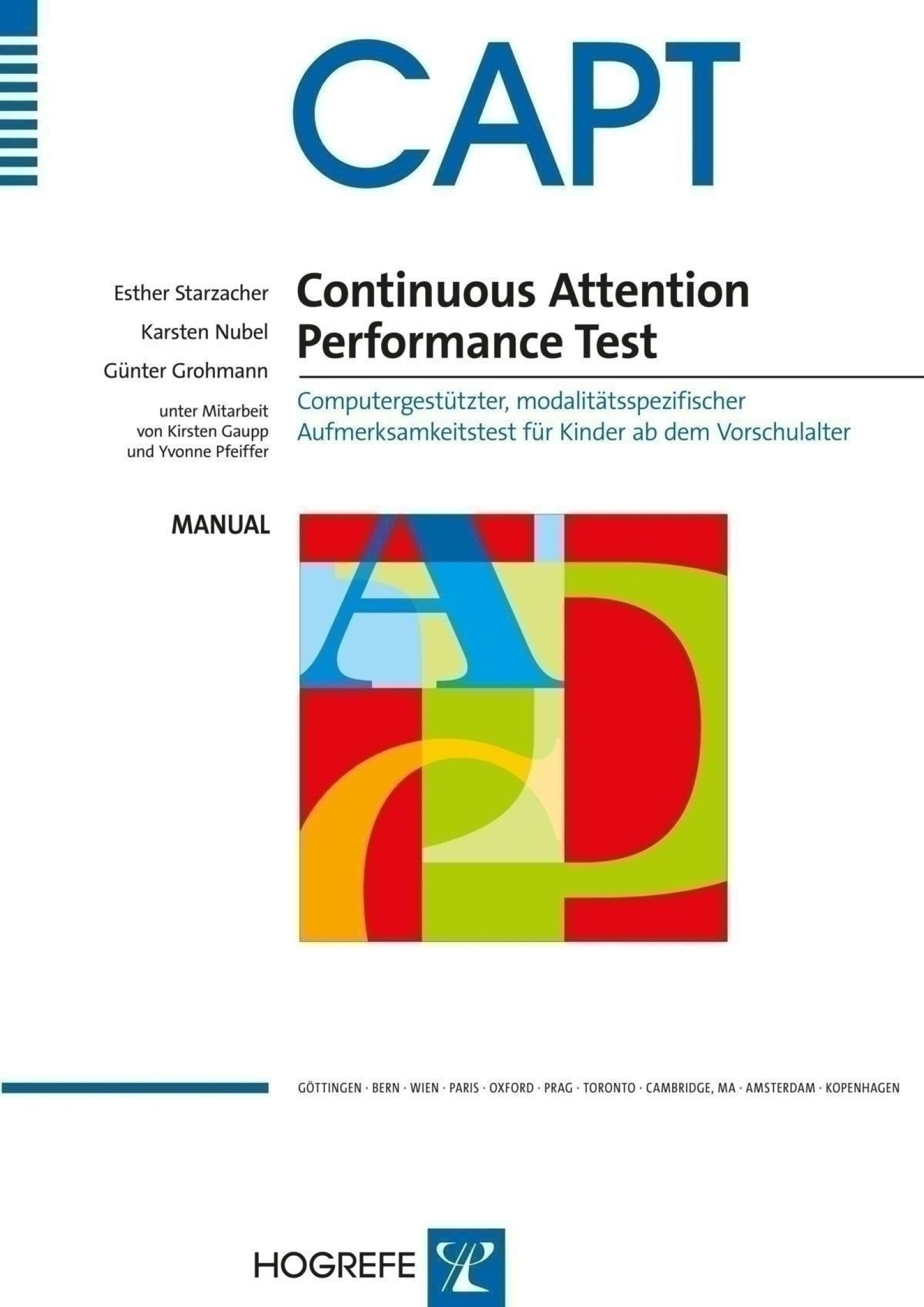 CAPT - Continuous Attention Performance Test | Hogrefe