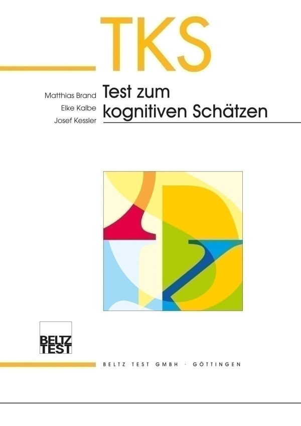 TKS - Test komplett bestehend aus: Manual, 10 Testbogen, Bildkarten und ...