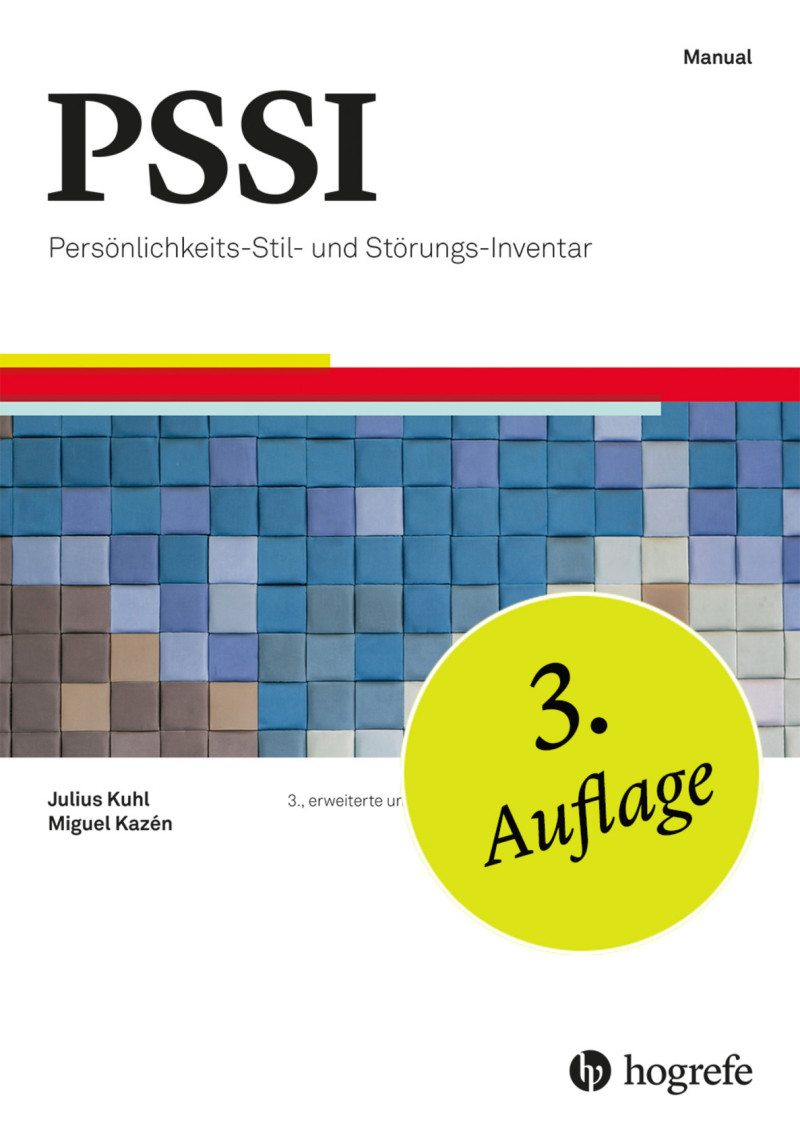PSSI - Test komplett bestehend aus: Manual, 20 Fragebogen Langversion ...
