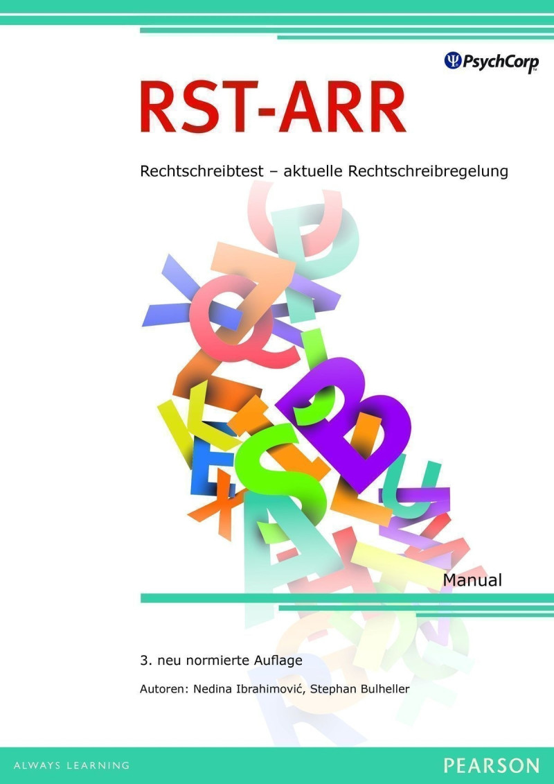 RST-ARR - Rechtschreibtest – Aktuelle Rechtschreibregelung | Hogrefe