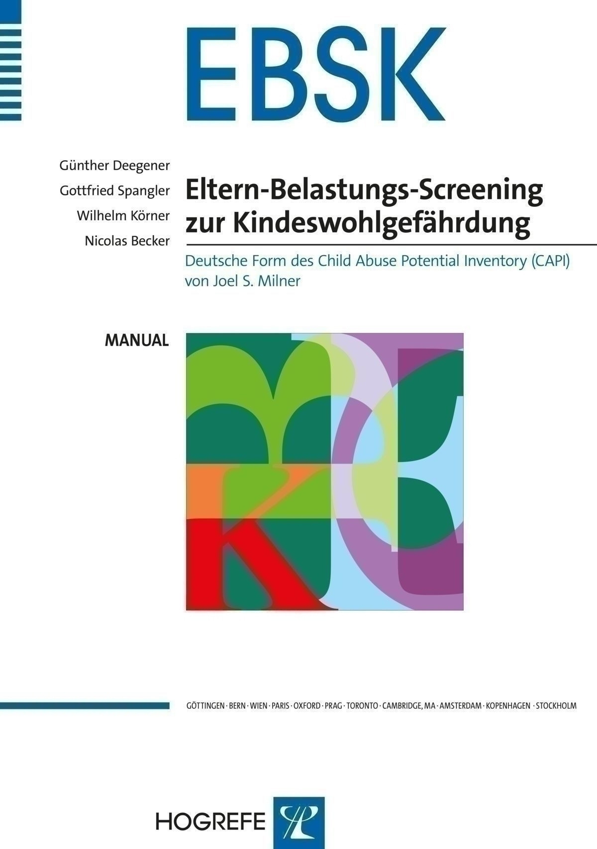 EBSK - Eltern-Belastungs-Screening zur Kindeswohlgefährdung | Hogrefe