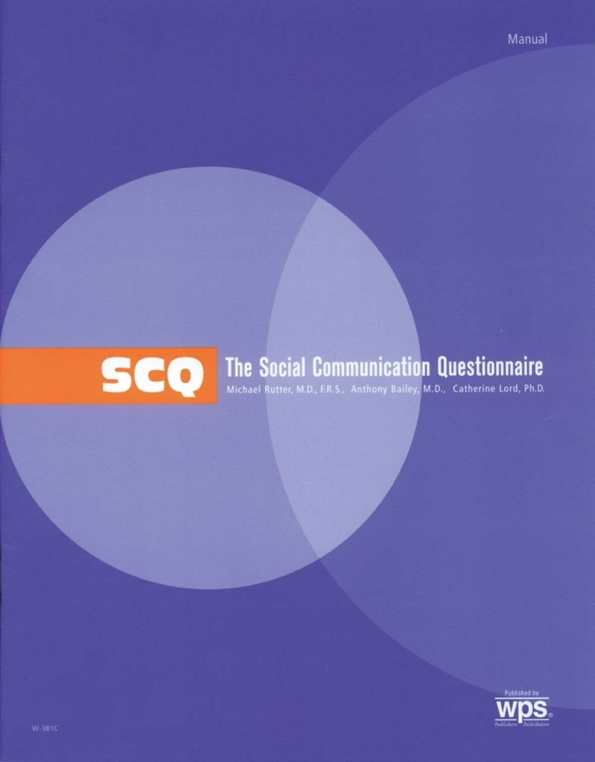 SCQ - Social Communication Questionnaire – Hogrefe Psykologisk Forlag