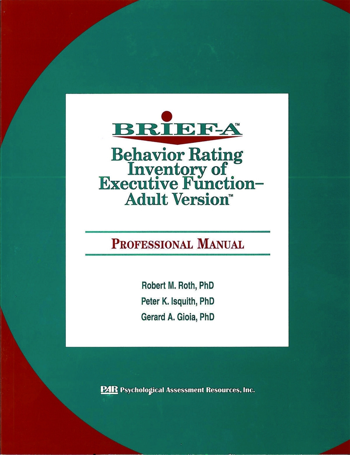 BRIEF-V - Behaviour Rating Inventory of Executive Function – Voksne ...