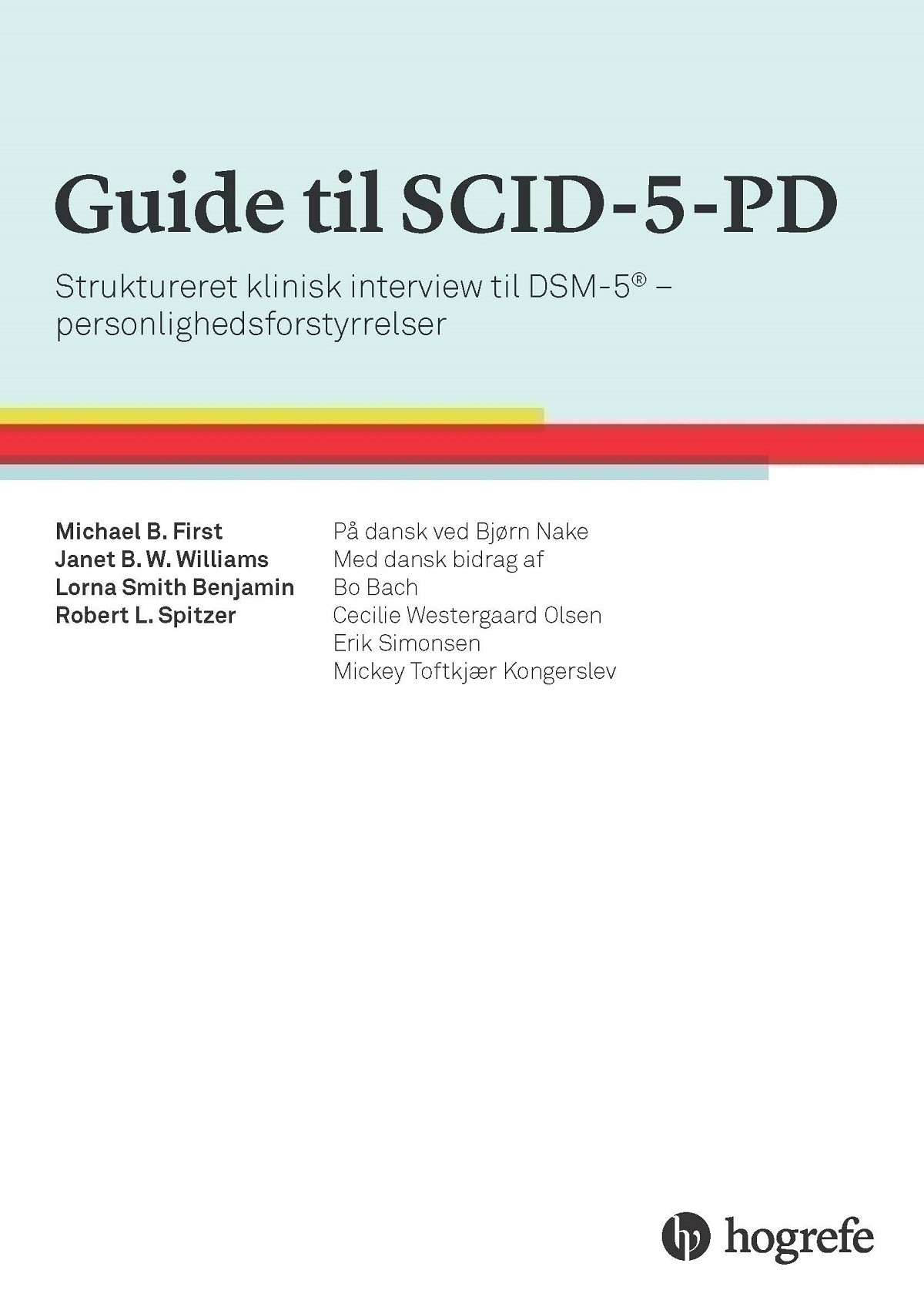 SCID-5-PD - Struktureret klinisk interview til DSM-5 ...