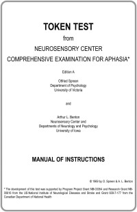 - Token Test – Hogrefe Psykologisk Forlag