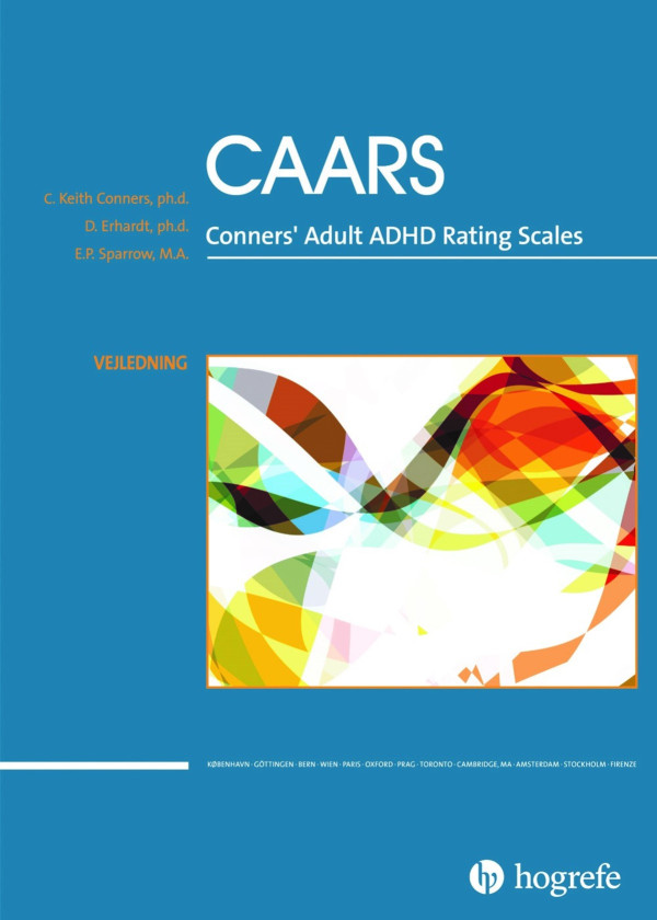 CAARS - CAARS selvrapportering, screening, spørgeskema og profilark (10 ...