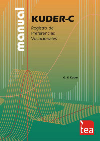 KUDER-C - Registro de Preferencias Vocacionales – Hogrefe Editora