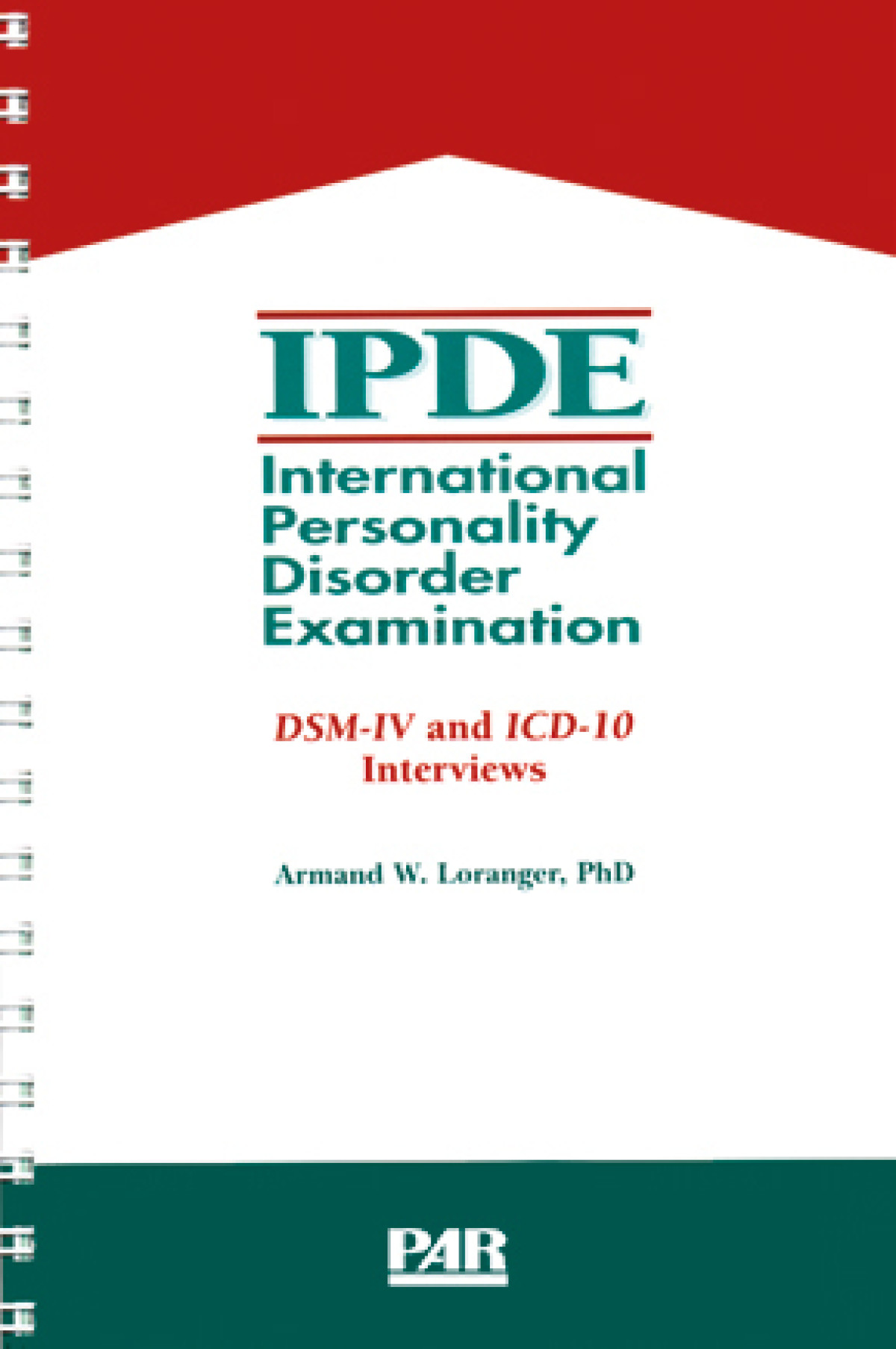 IPDE - International Personality Disorder Examination (IPDE) – Hogrefe ...