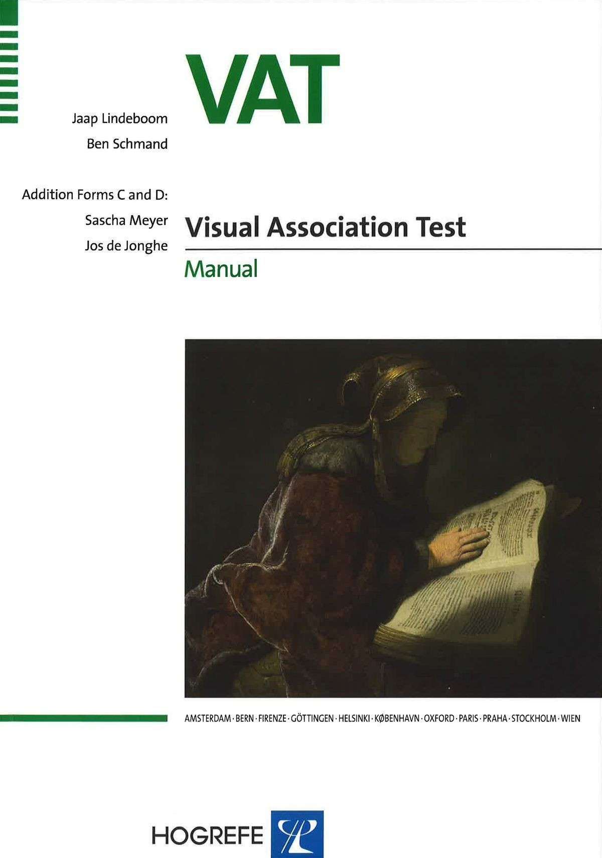 VAT - Visual Association Test (VAT) – Hogrefe - Online testing ...