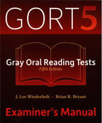 GORT 5 - Gray Oral Reading Tests, Fifth Edition (GORT 5) – Hogrefe ...
