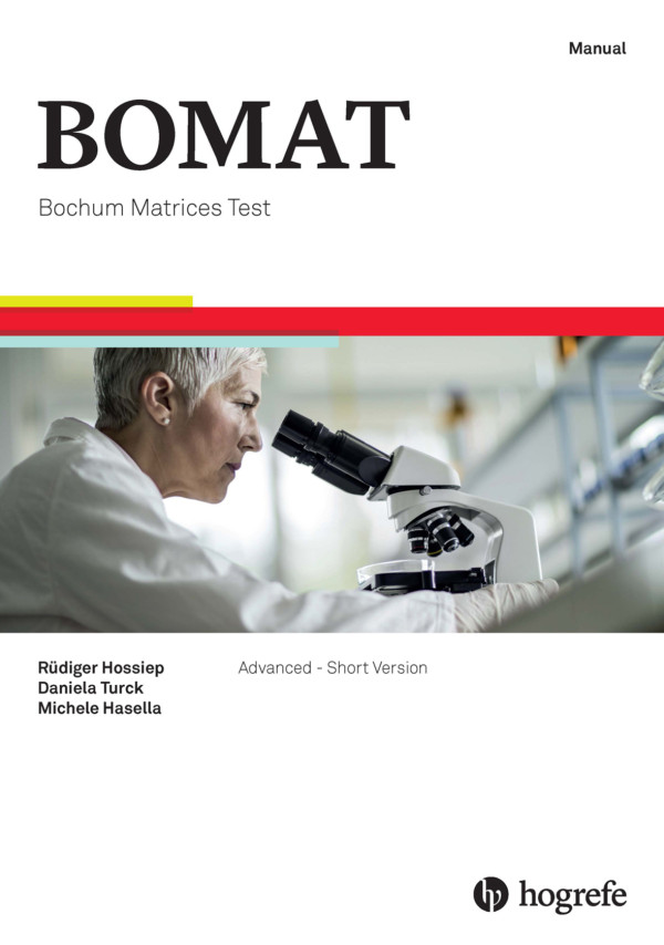 BOMAT - Bochum Matrices Test Advanced, Short Version (BOMAT) – Hogrefe ...