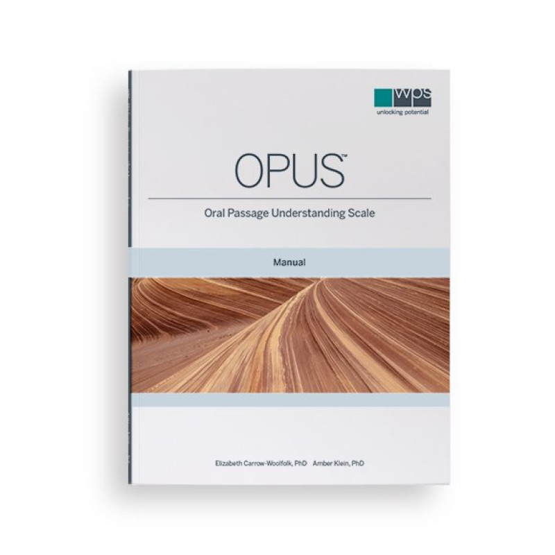OPUS - Oral Passage Understanding Scale – Hogrefe - Online testing ...